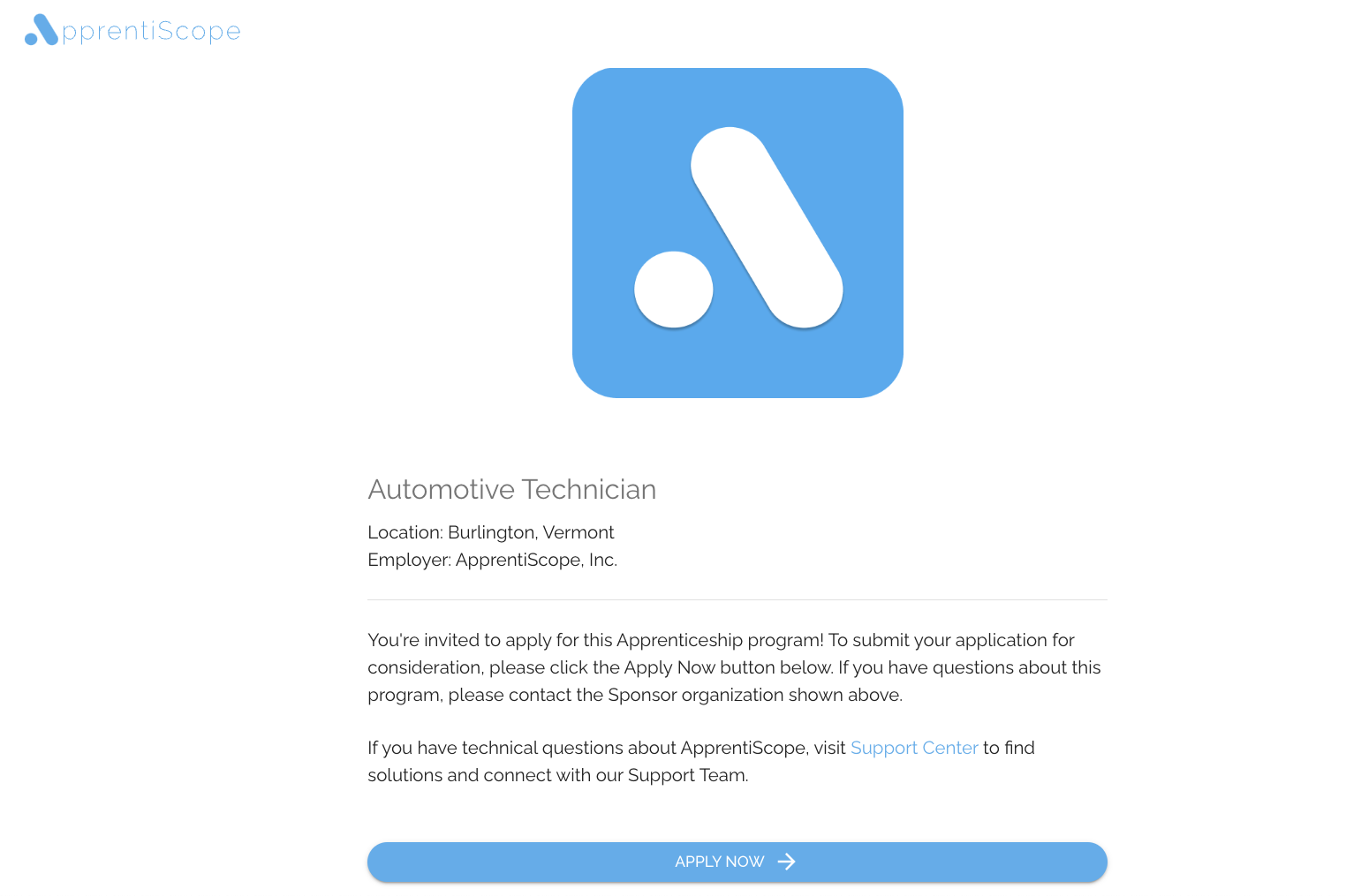 How to Create a Public Link to Recruit & Track Program Applicants on ApprentiScope